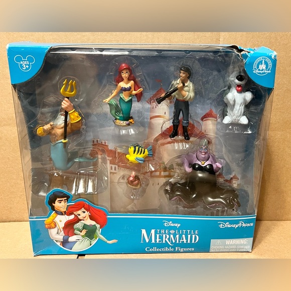 Disney | Toys | Disney Parks Little Mermaid Ariel Flounder Eric ...
